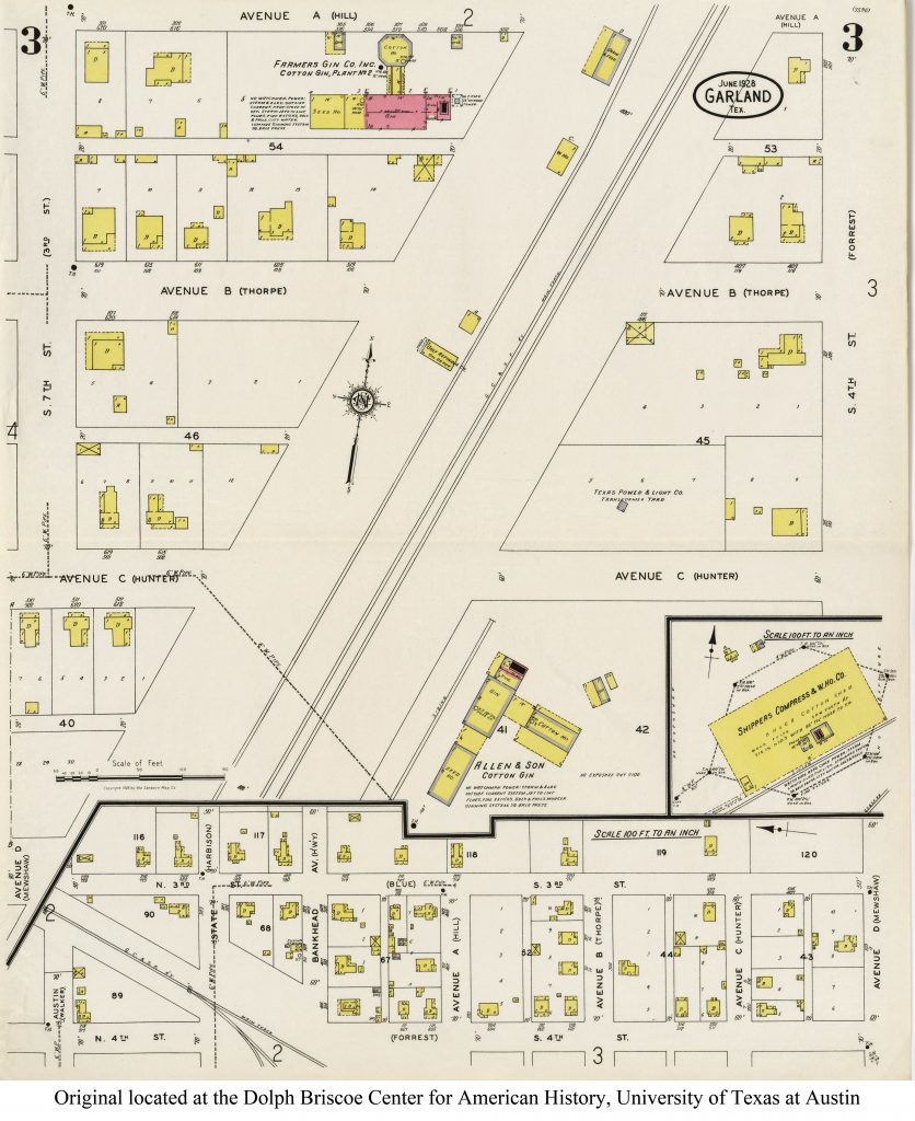 Maps & Plats – Page 4 – The Garland Landmark Society, Inc.